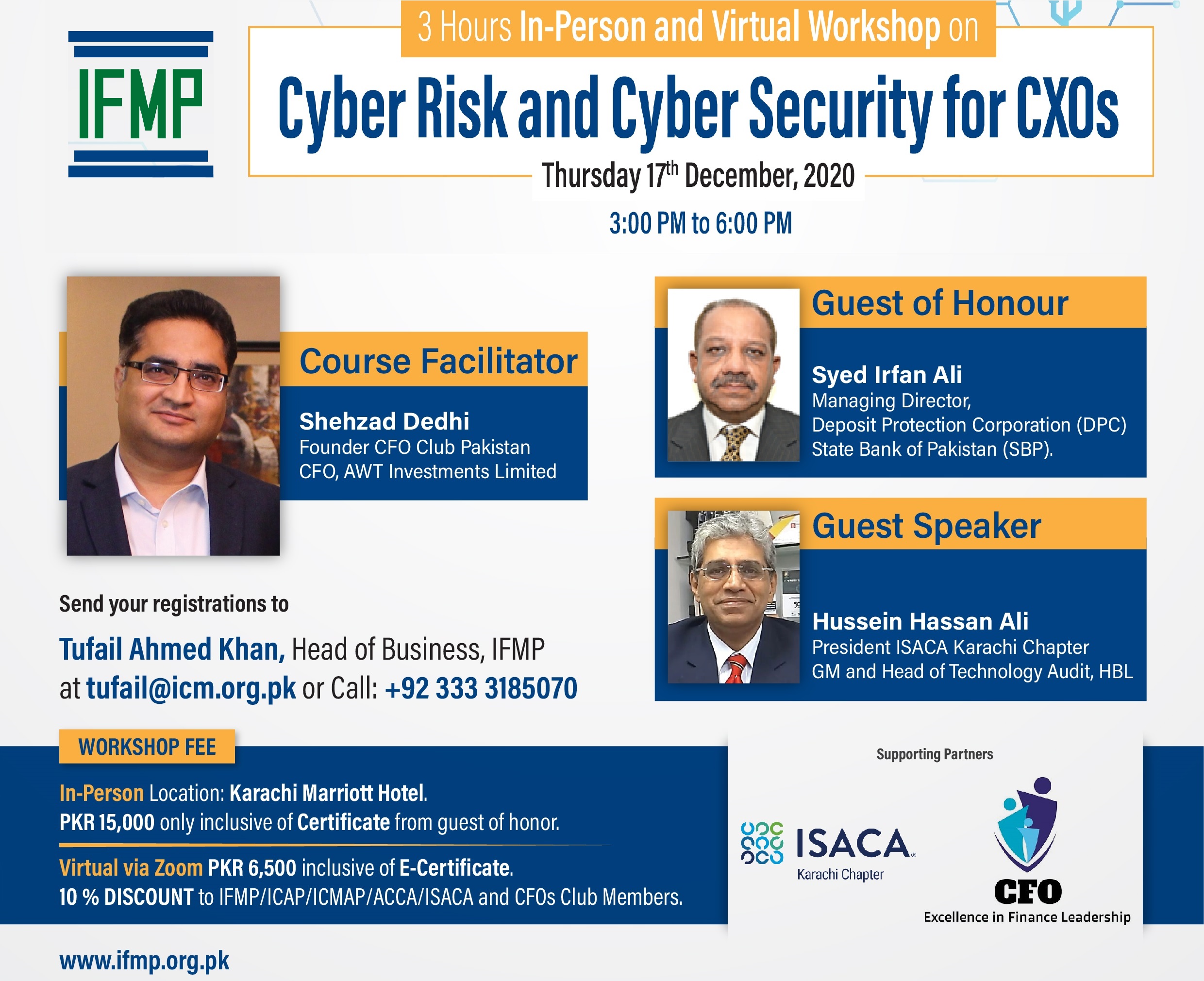 IFMP Training Programs / Webinars – IFMP